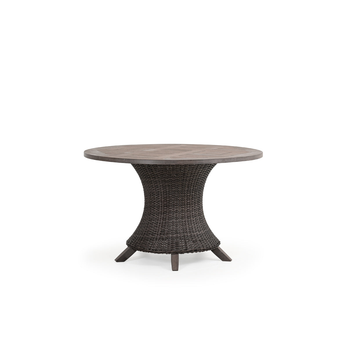 Sanibel Outdoor Wicker 48" Round Dining Table – Leaders Furniture