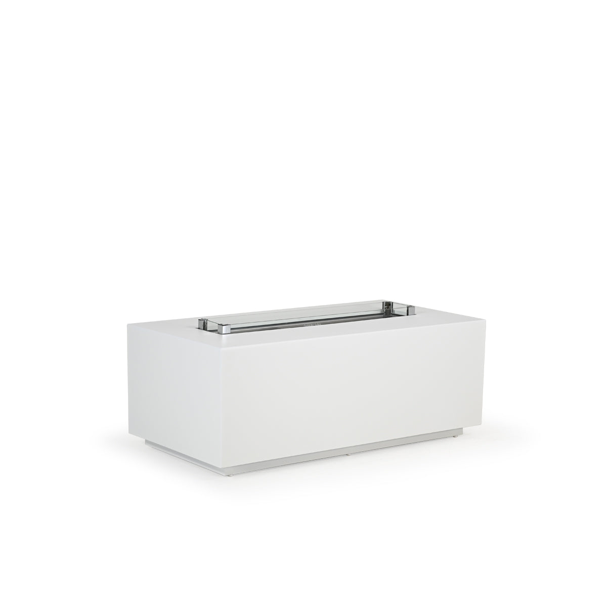 Outdoor Aluminum 26" x 50" Rectangle Fire Pit – Leaders Furniture